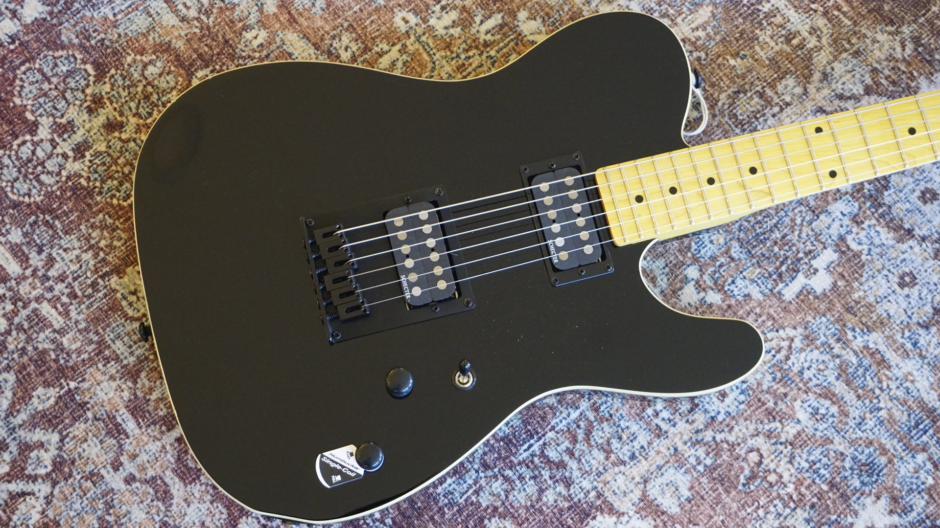 Schecter PT Black – Rusty's Cool Guitars