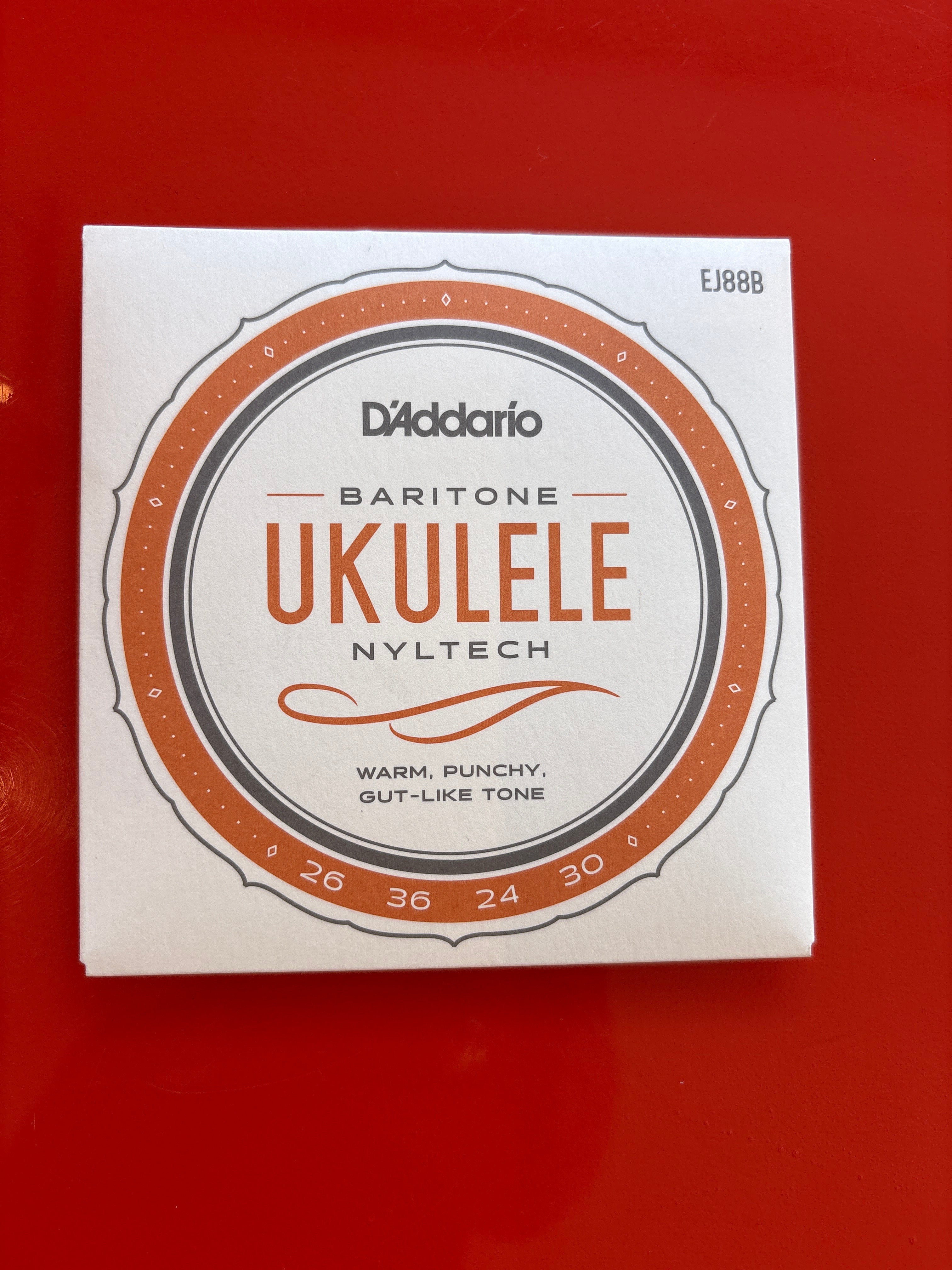 D'addario Baritone Uke Strings – Rusty's Cool Guitars