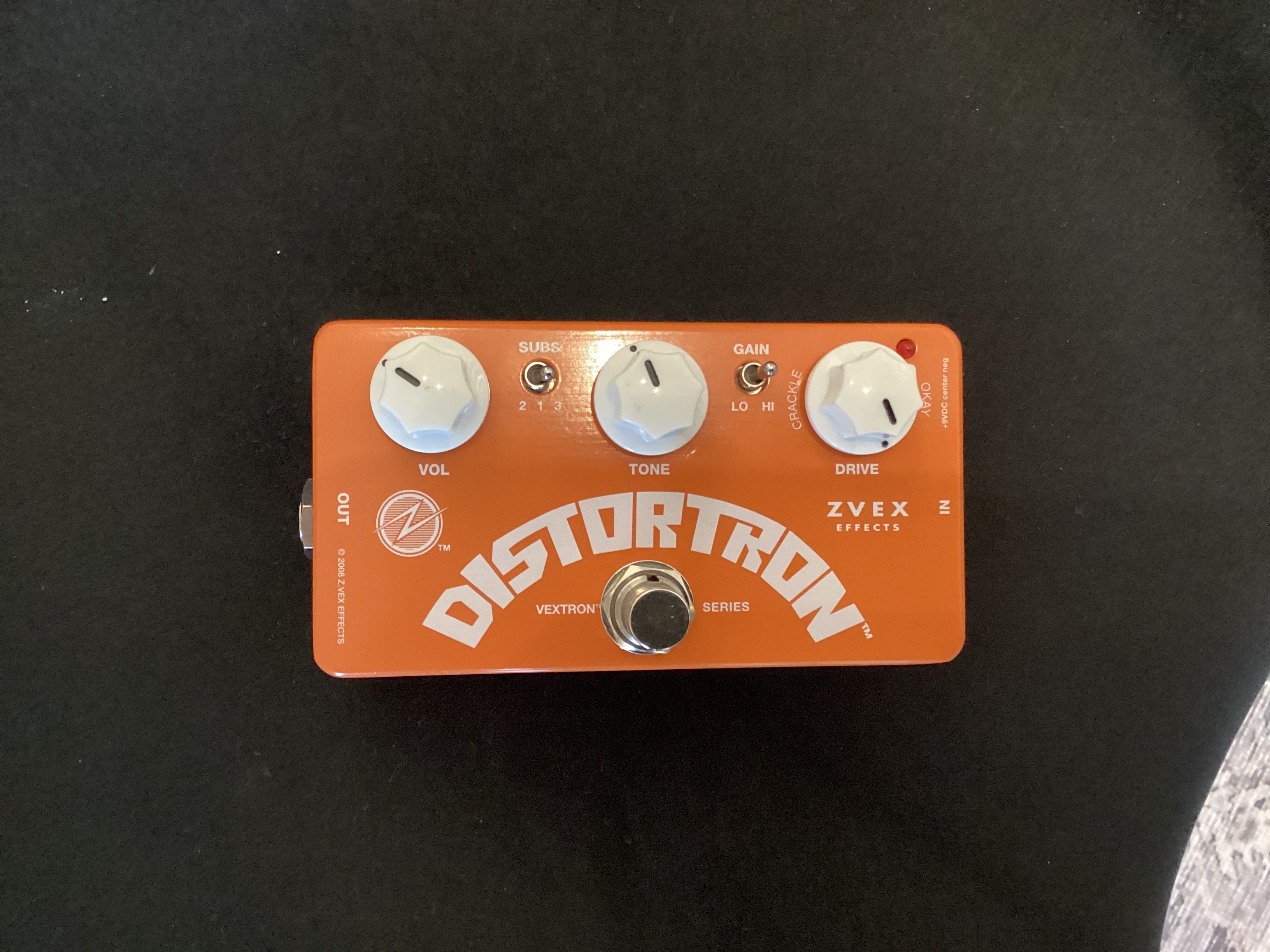 ZVEX Vextron Series Distortron – Rusty's Cool Guitars