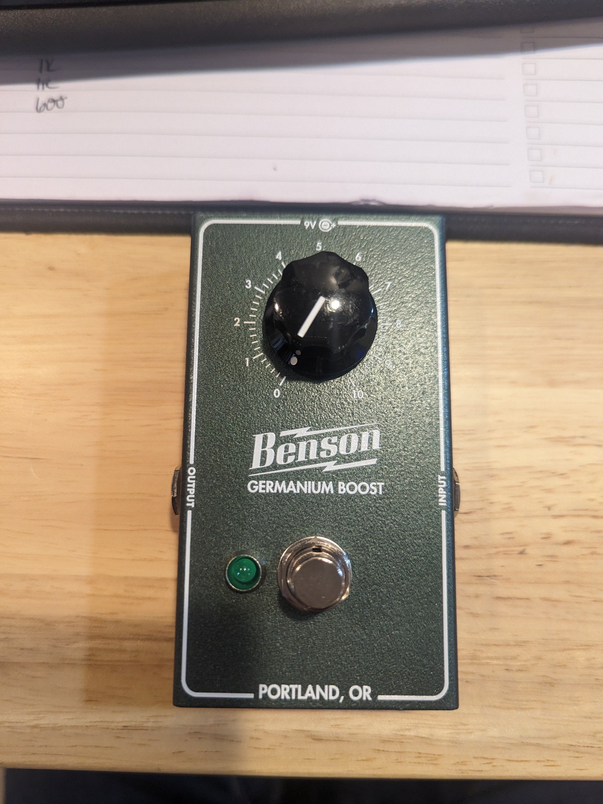 Benson Ge Boost – Rusty's Cool Guitars