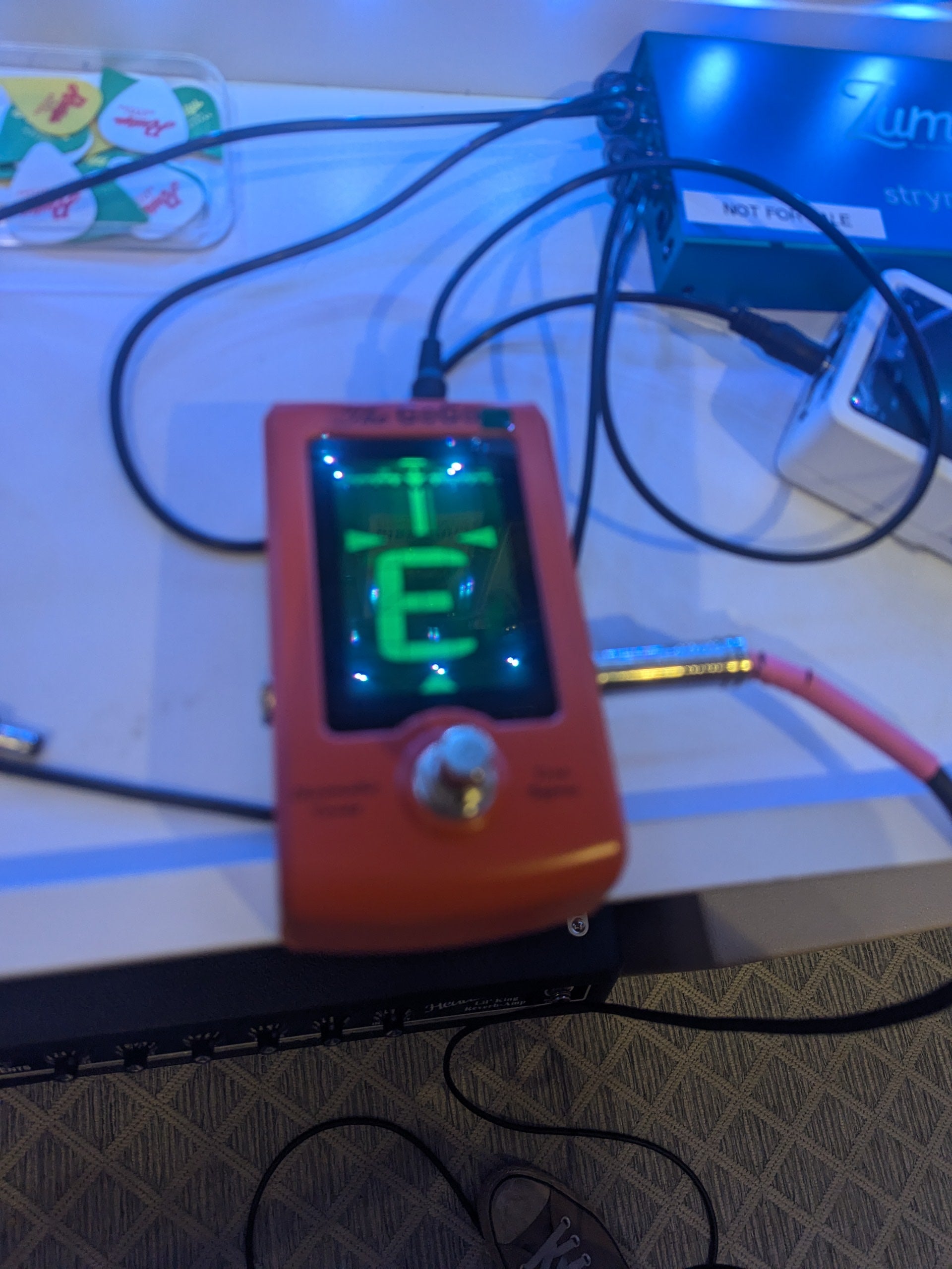 Go Go Tuner Orange – Rusty's Cool Guitars